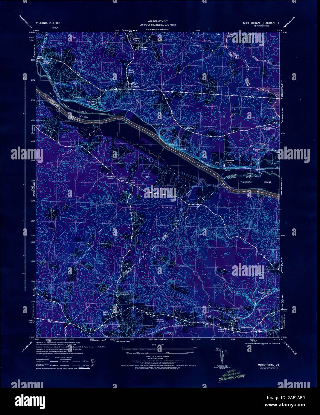 Midlothian va hi-res stock photography and images - Alamy