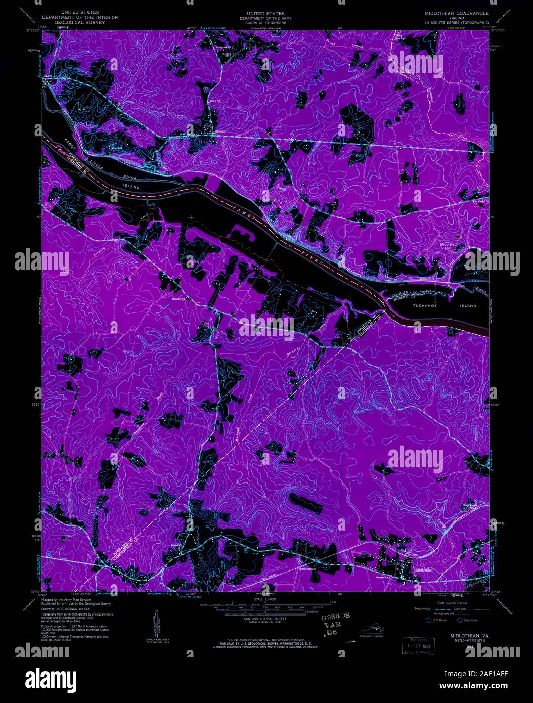 Midlothian va hi-res stock photography and images - Alamy