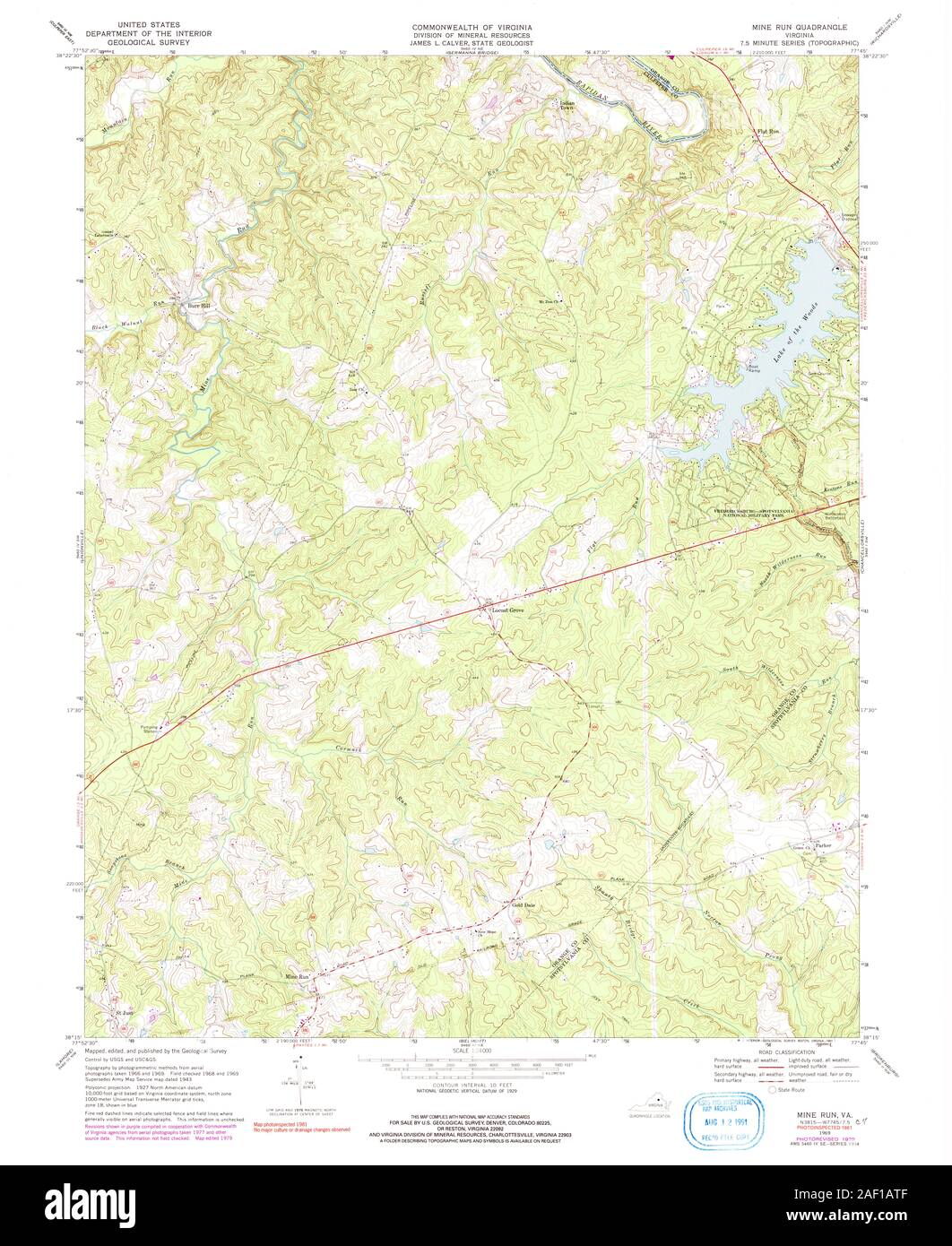VA Mine Run 185915 1969 24000 Stock Photo - Alamy