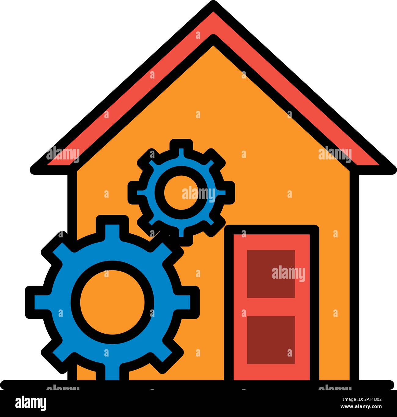 Traditional machinery Stock Vector Images - Alamy