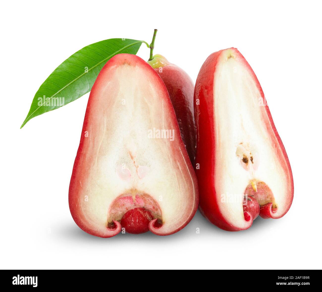 Rose apples or chomphu isolated on white with clipping path Stock Photo ...