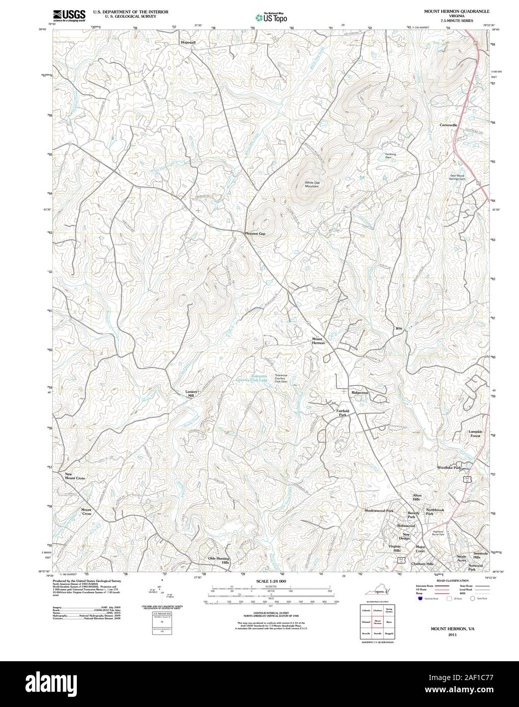Map of hermon Cut Out Stock Images & Pictures - Alamy