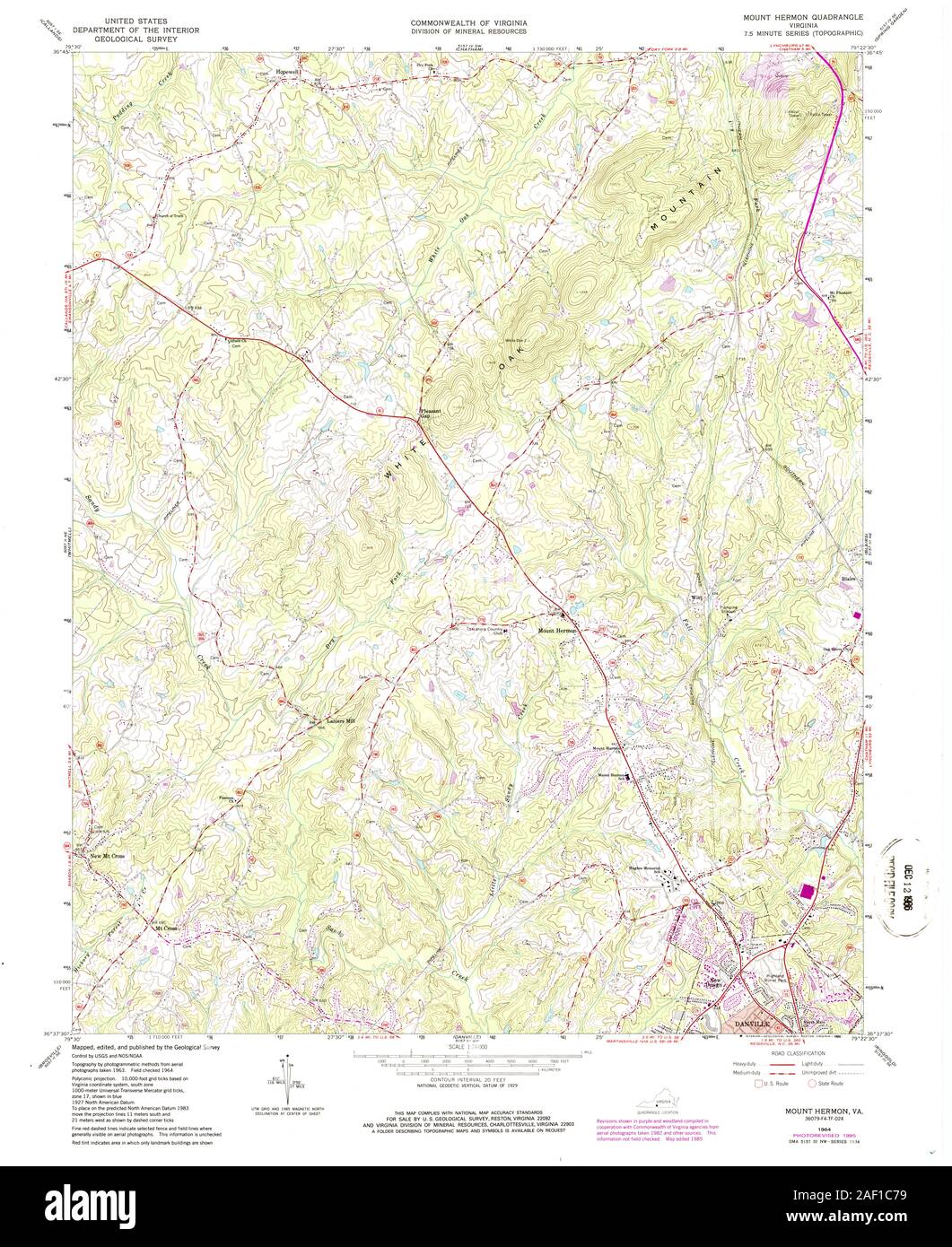 Hermon map hi-res stock photography and images - Alamy