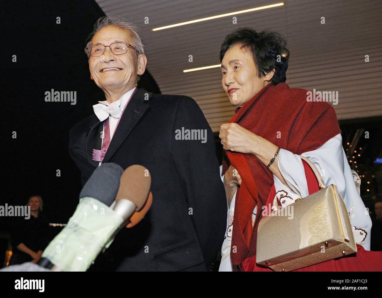 Japanese scientist Akira Yoshino, one of three winners of the 2019 ...
