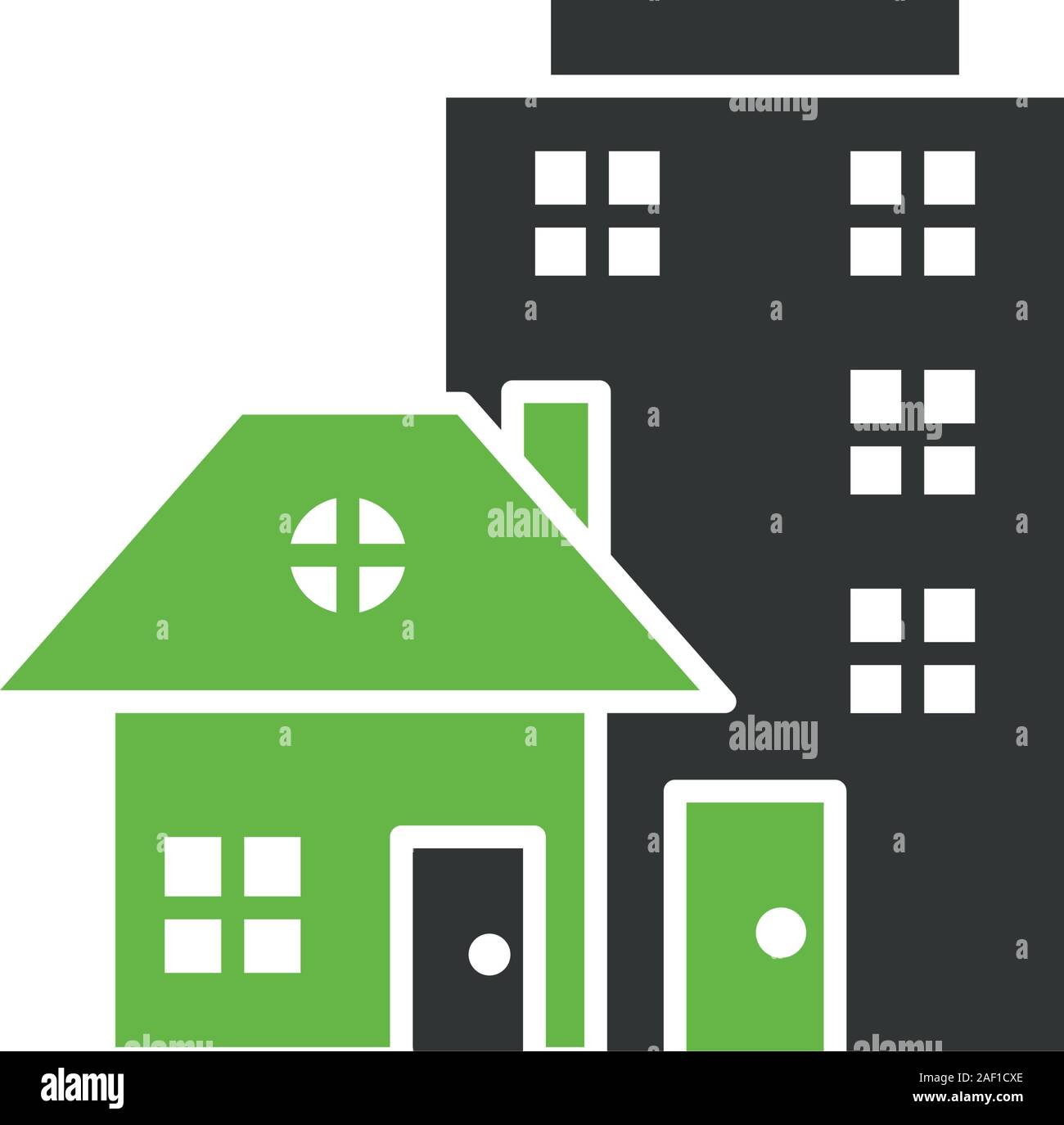 building front facade isolated icon Stock Vector Image & Art - Alamy