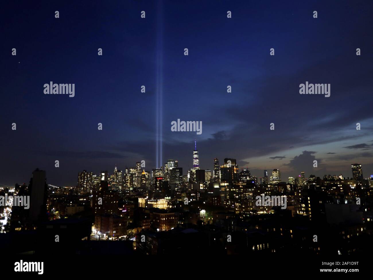 9 11 memorial art installation hi-res stock photography and images - Alamy