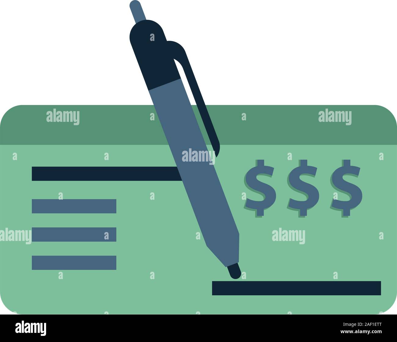 Receiving pay check Stock Vector Images - Alamy