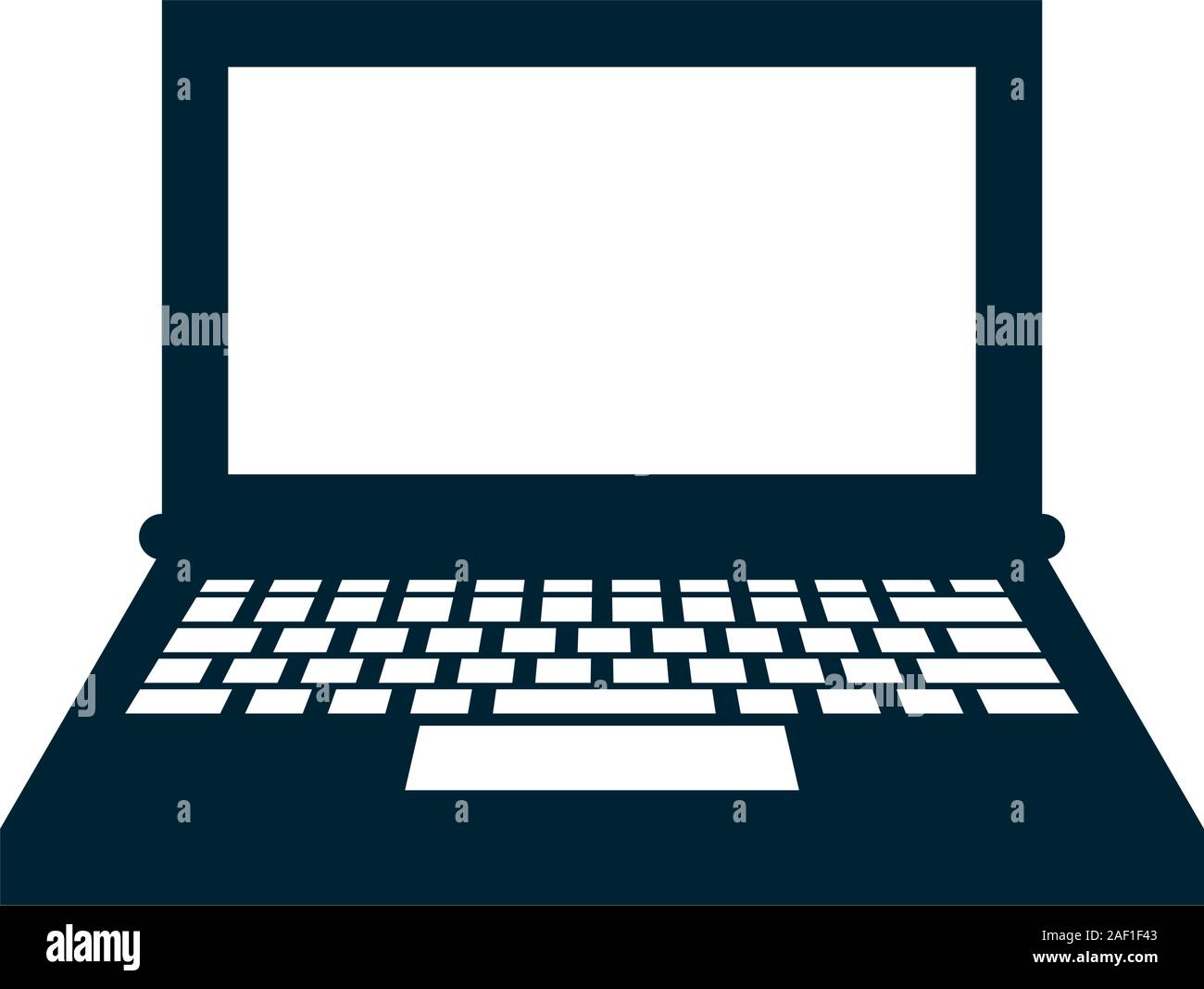 laptop computer portable isolated icon Stock Vector Image & Art - Alamy
