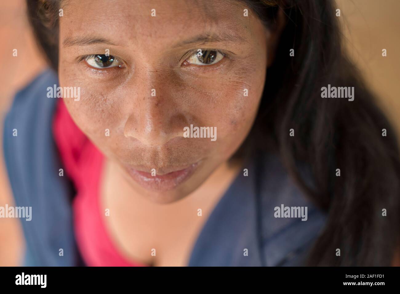 Palhoca, Santa Catarina, Brazil - November 02, 2015: Portrait of mid ...
