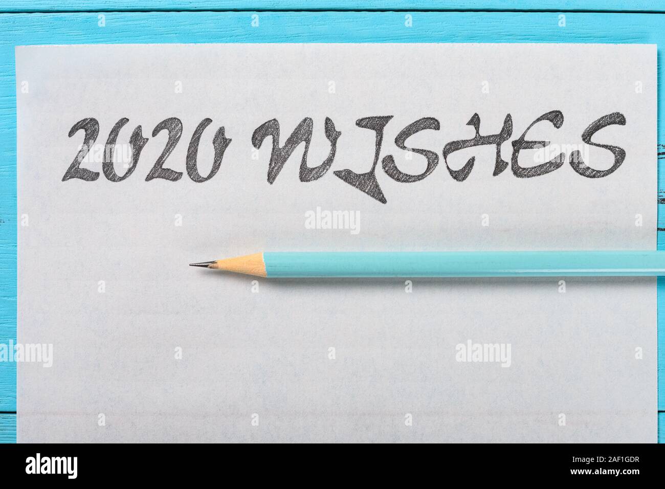2020 wishes hi-res stock photography and images - Alamy