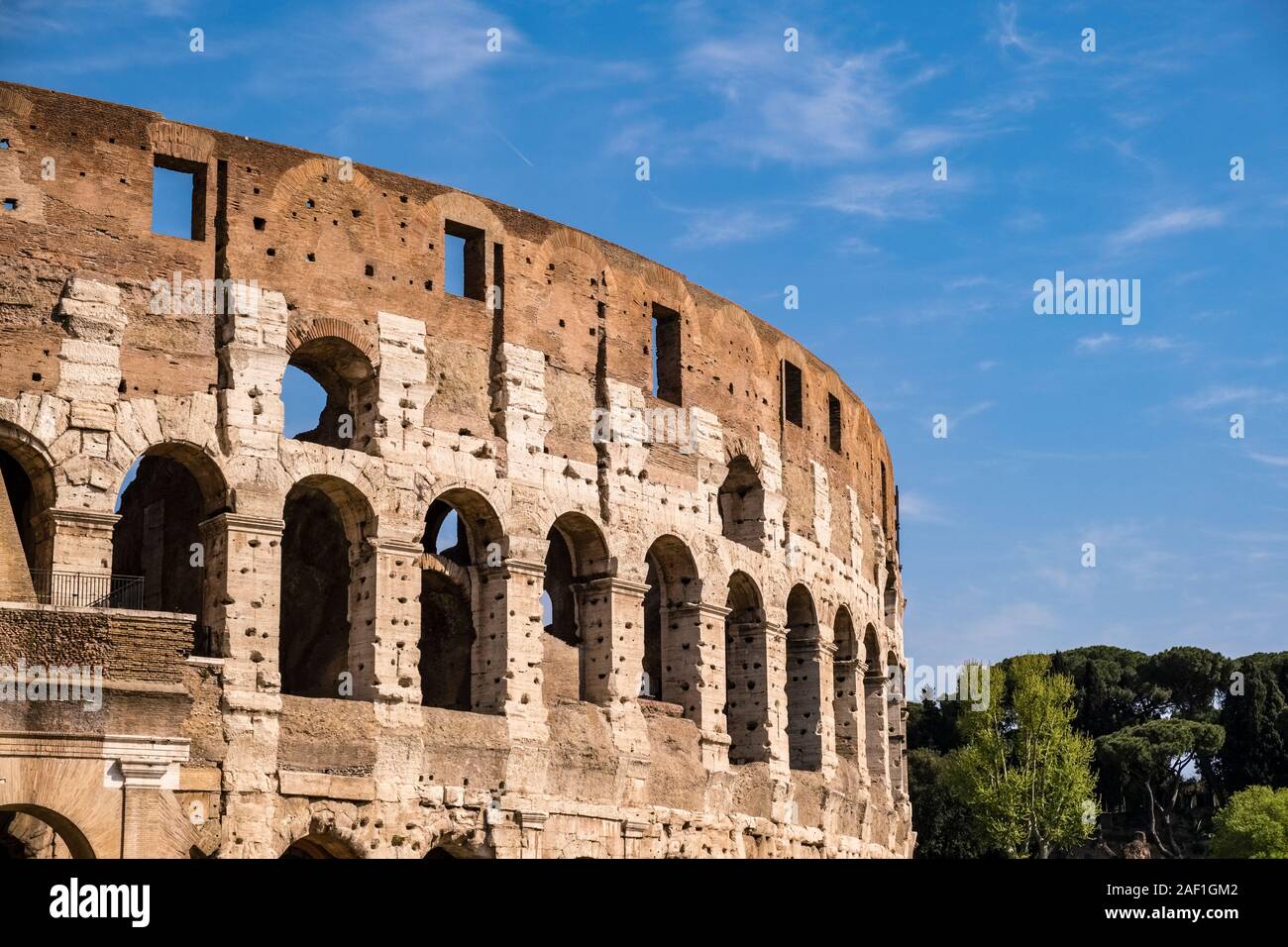 The Colosseum or Coliseum, an oval amphitheatre in the centre of the ...