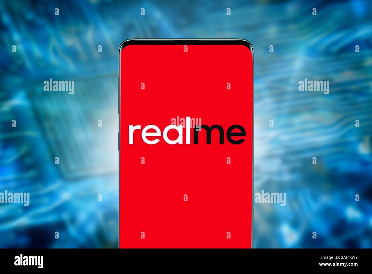 Realme logo hi-res stock photography and images - Alamy