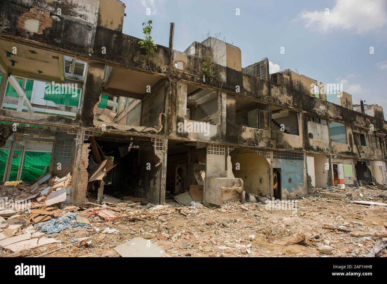 Demolition of urban neighborhood hi-res stock photography and images ...