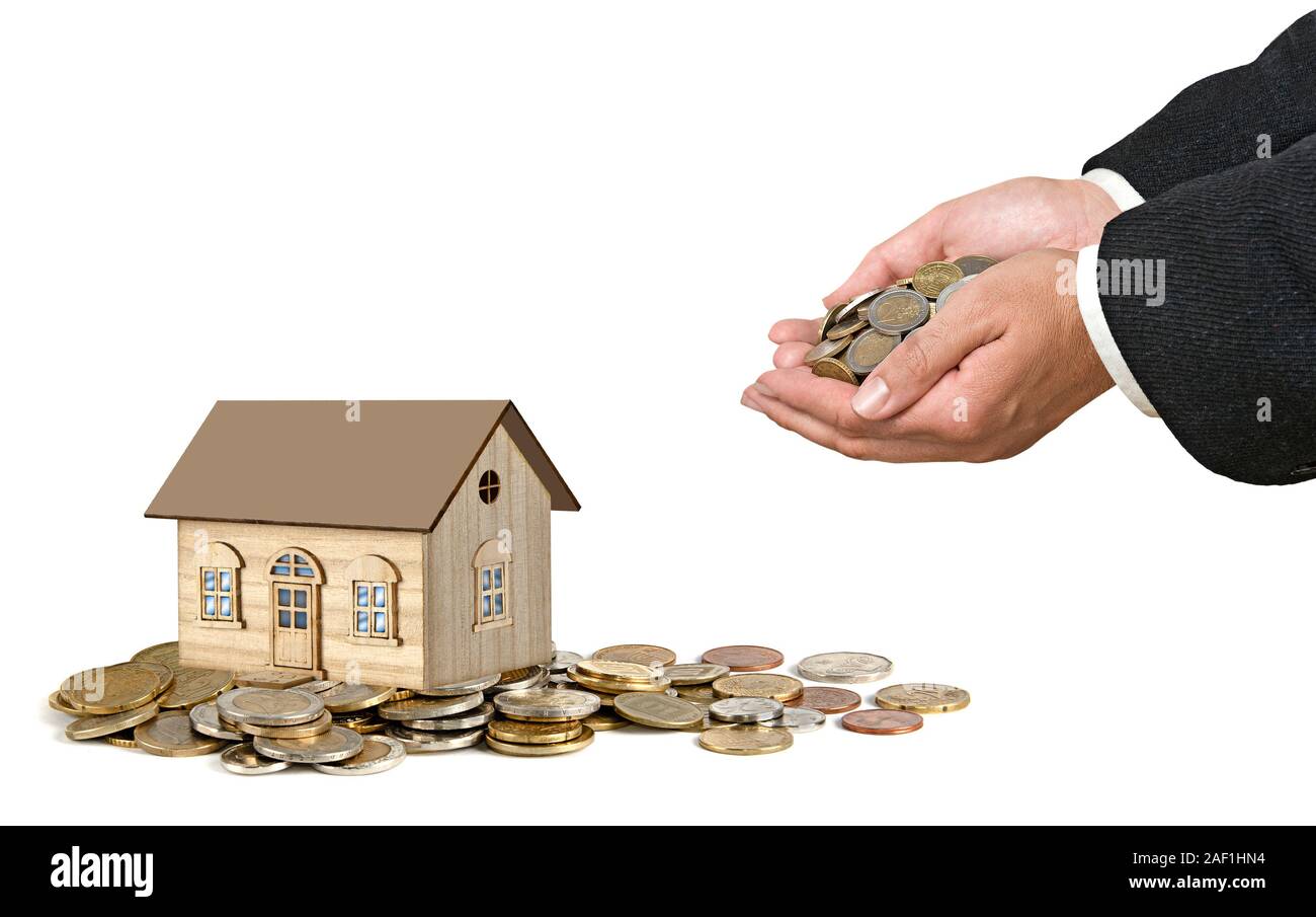House and money Stock Photo - Alamy