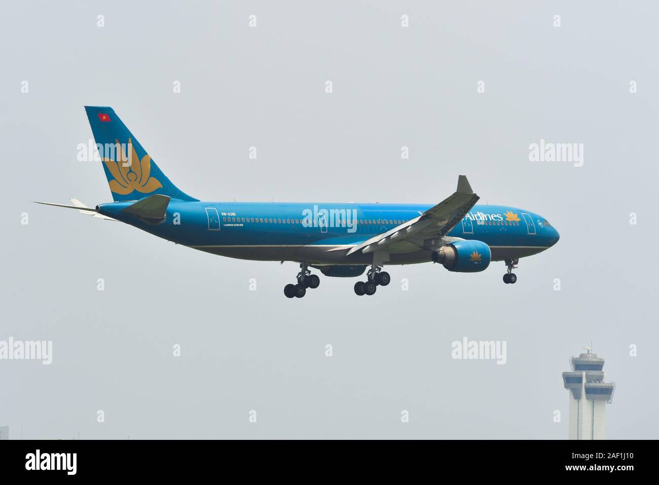 Saigon, Vietnam - May 11, 2019. VN-A381 Vietnam Airlines Airbus A330 ...