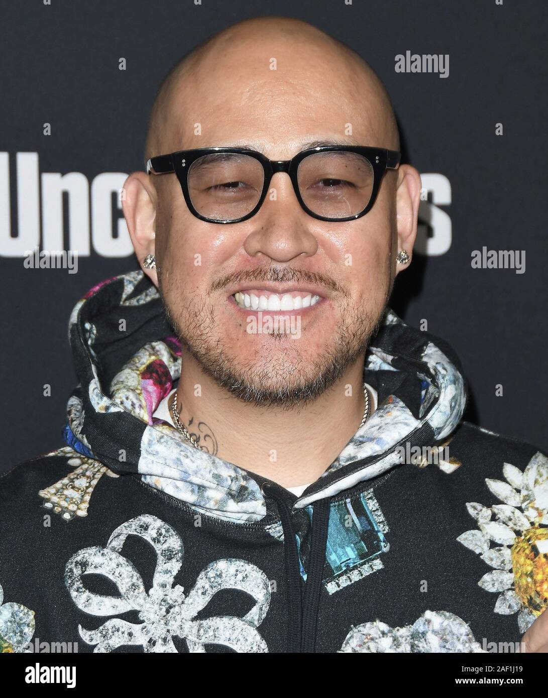 Los Angeles, USA. 11th Dec, 2019. Ben Baller arrives at the UNCUT GEMS ...