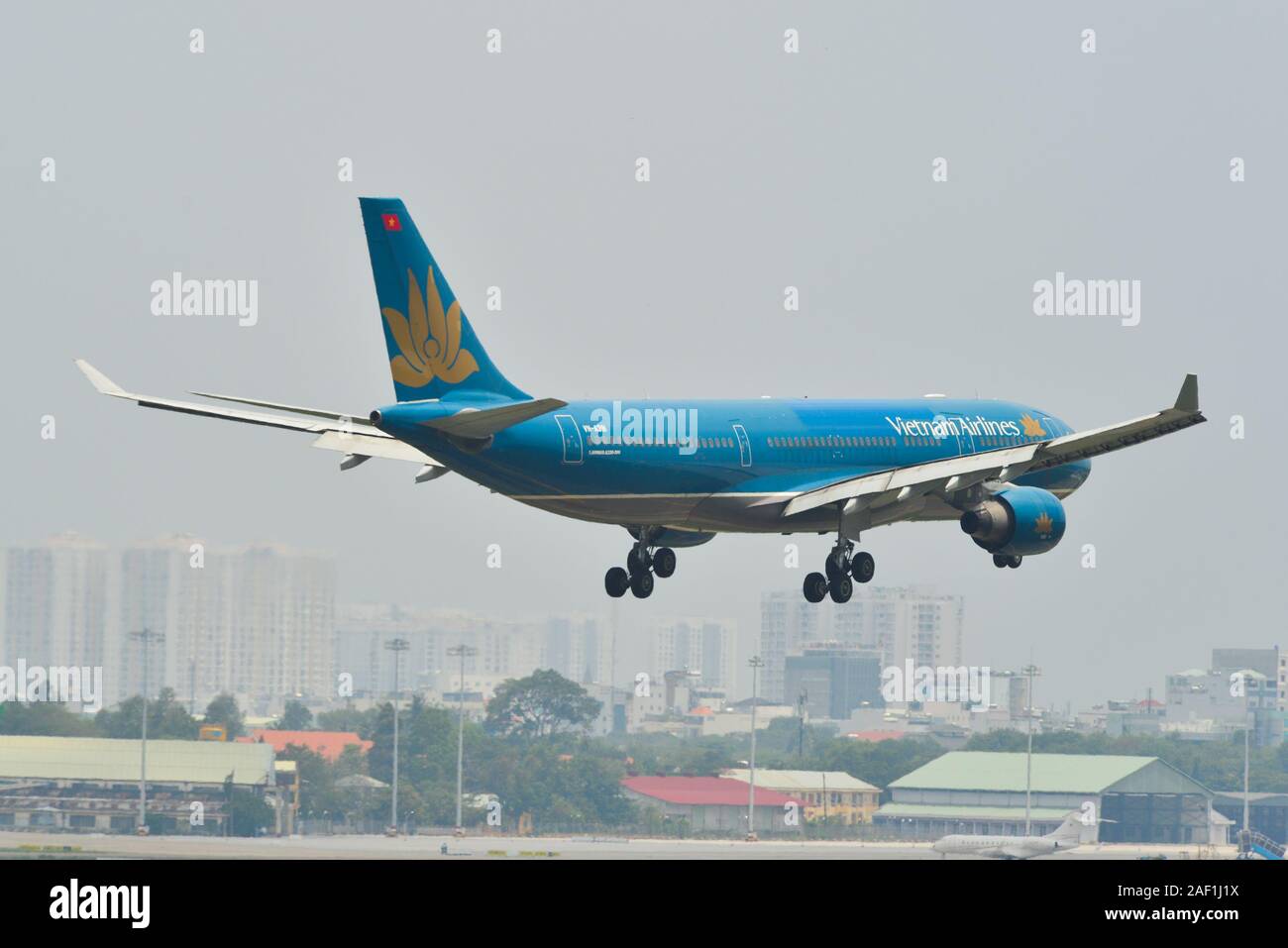 Saigon, Vietnam - May 11, 2019. VN-A381 Vietnam Airlines Airbus A330 ...
