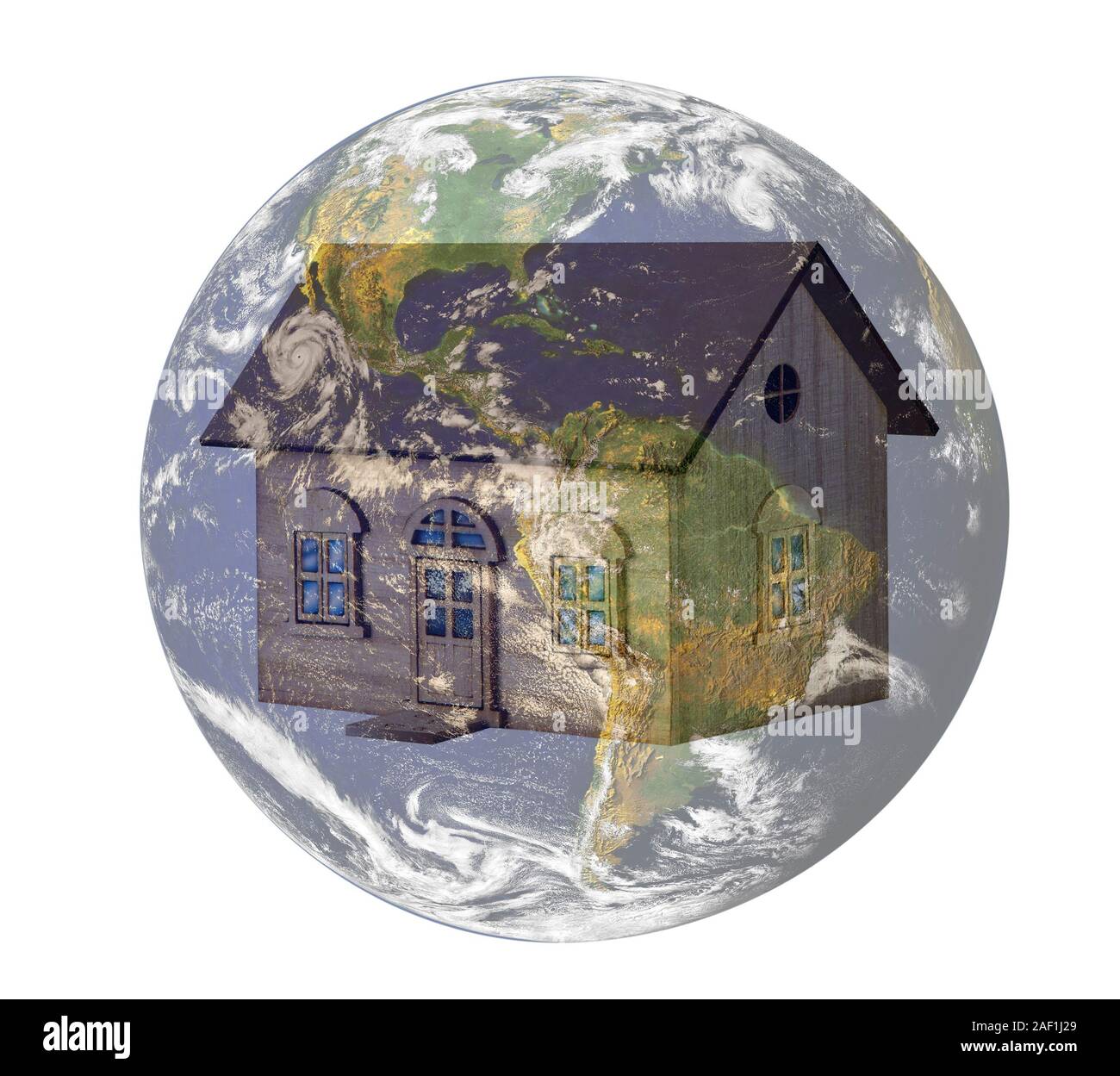 Earth is our home Stock Photo - Alamy