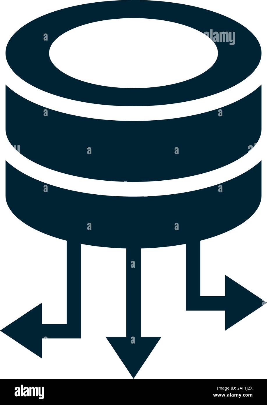 data center disks isolated icon Stock Vector Image & Art - Alamy