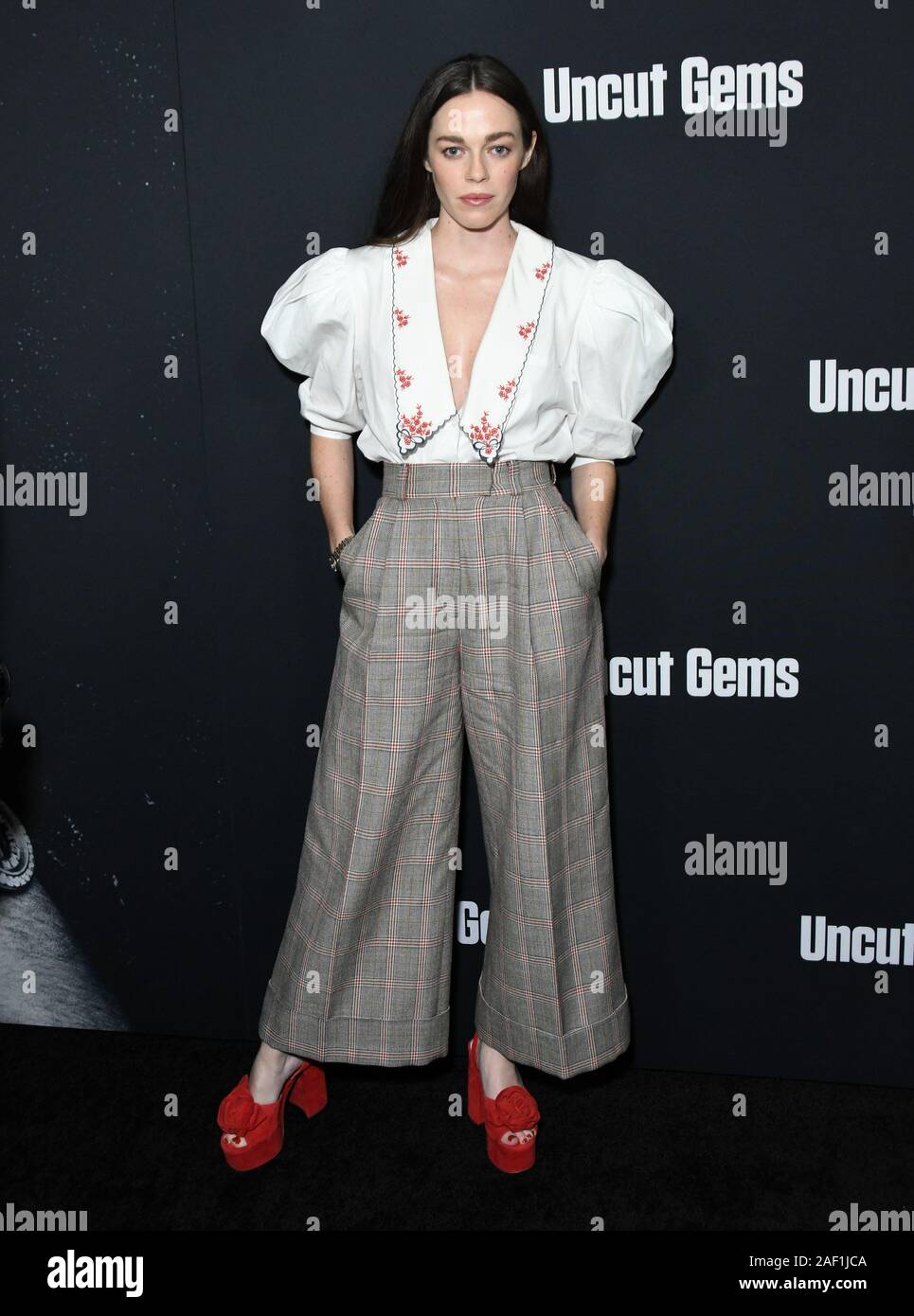 11 December 2019 - Hollywood, California - Hailey Gates. A24's ''Uncut ...