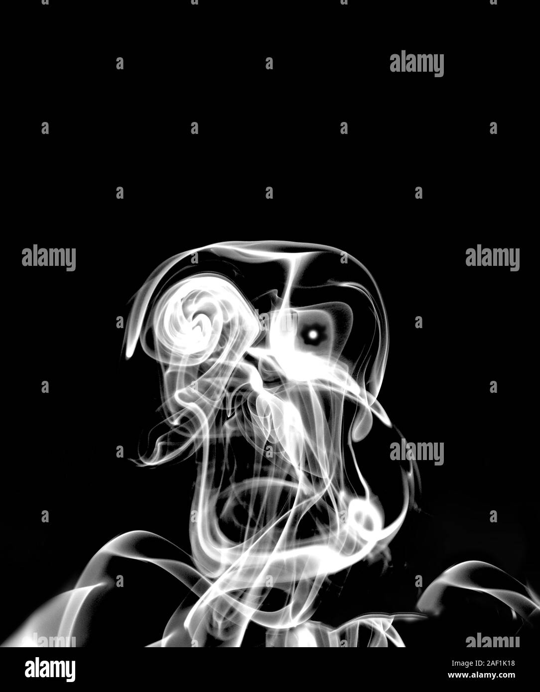 The concept of Smoking kills. Advocating the dangers of cigarette ...