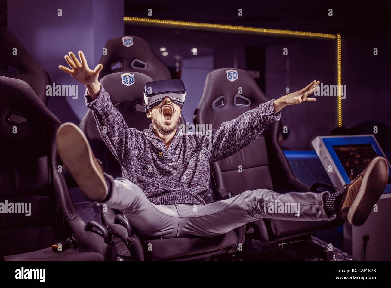 5d virtual reality hi-res stock photography and images - Alamy