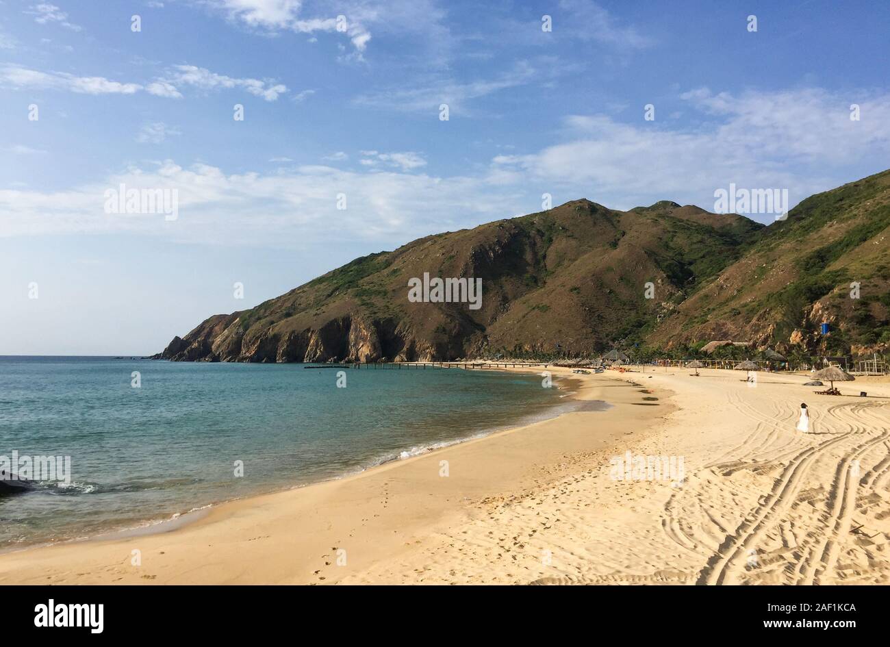 Seascape of Ky Co Beach, Quy Nhon, Vietnam. In recent years, there has ...