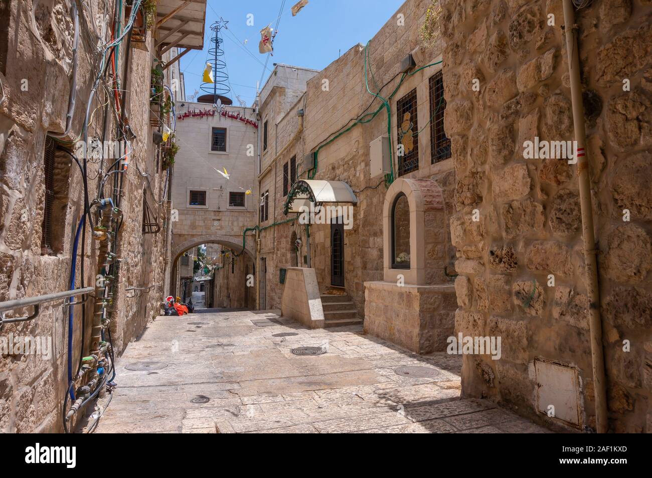 Jerusalem Old City Streets Old City Of Jerusalem