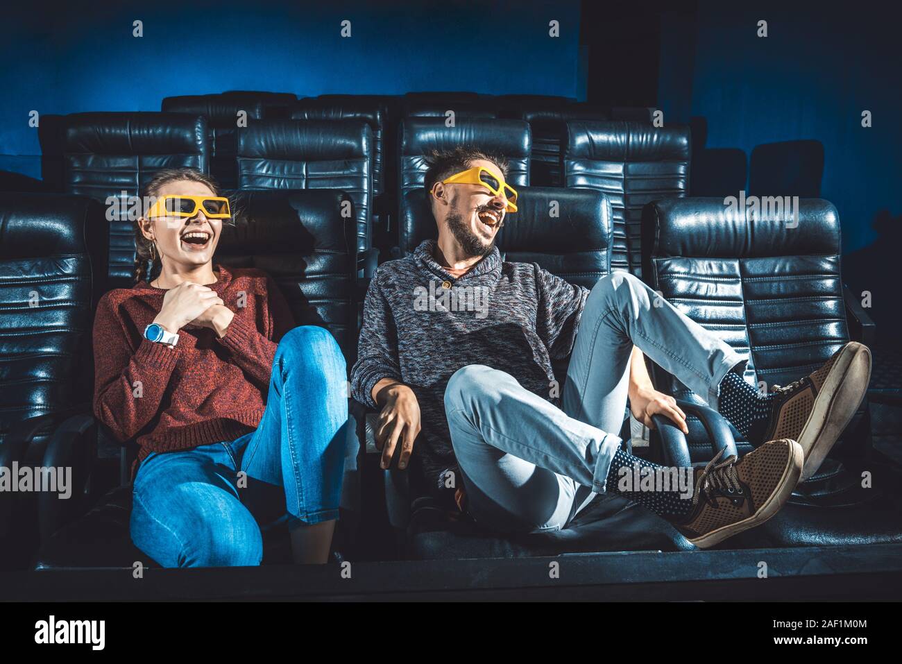 Cinema And Audience And Scream High Resolution Stock Photography and ...