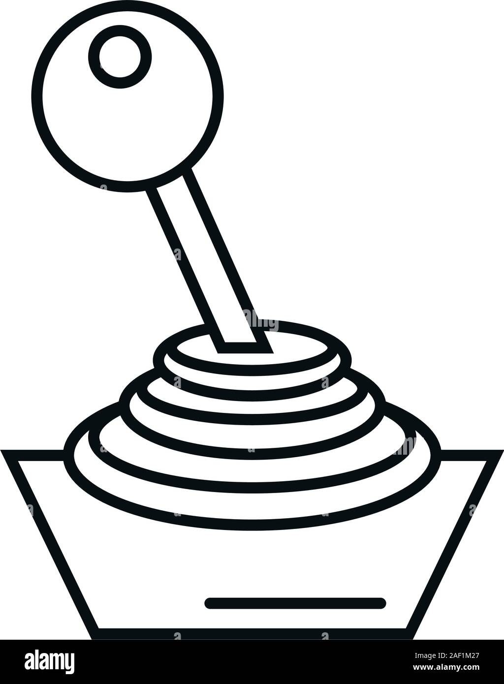 video game joystick control handle icon Stock Vector Image & Art - Alamy