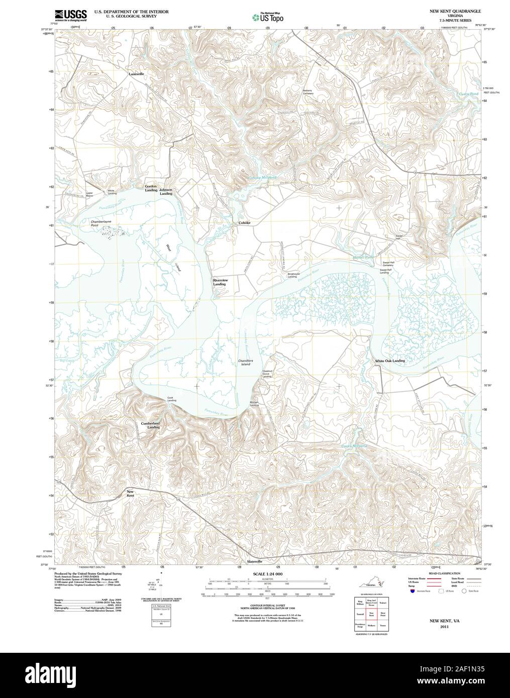 Map of new kent hi-res stock photography and images - Alamy