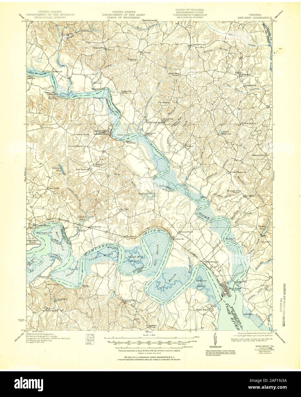 New kent map hi-res stock photography and images - Alamy
