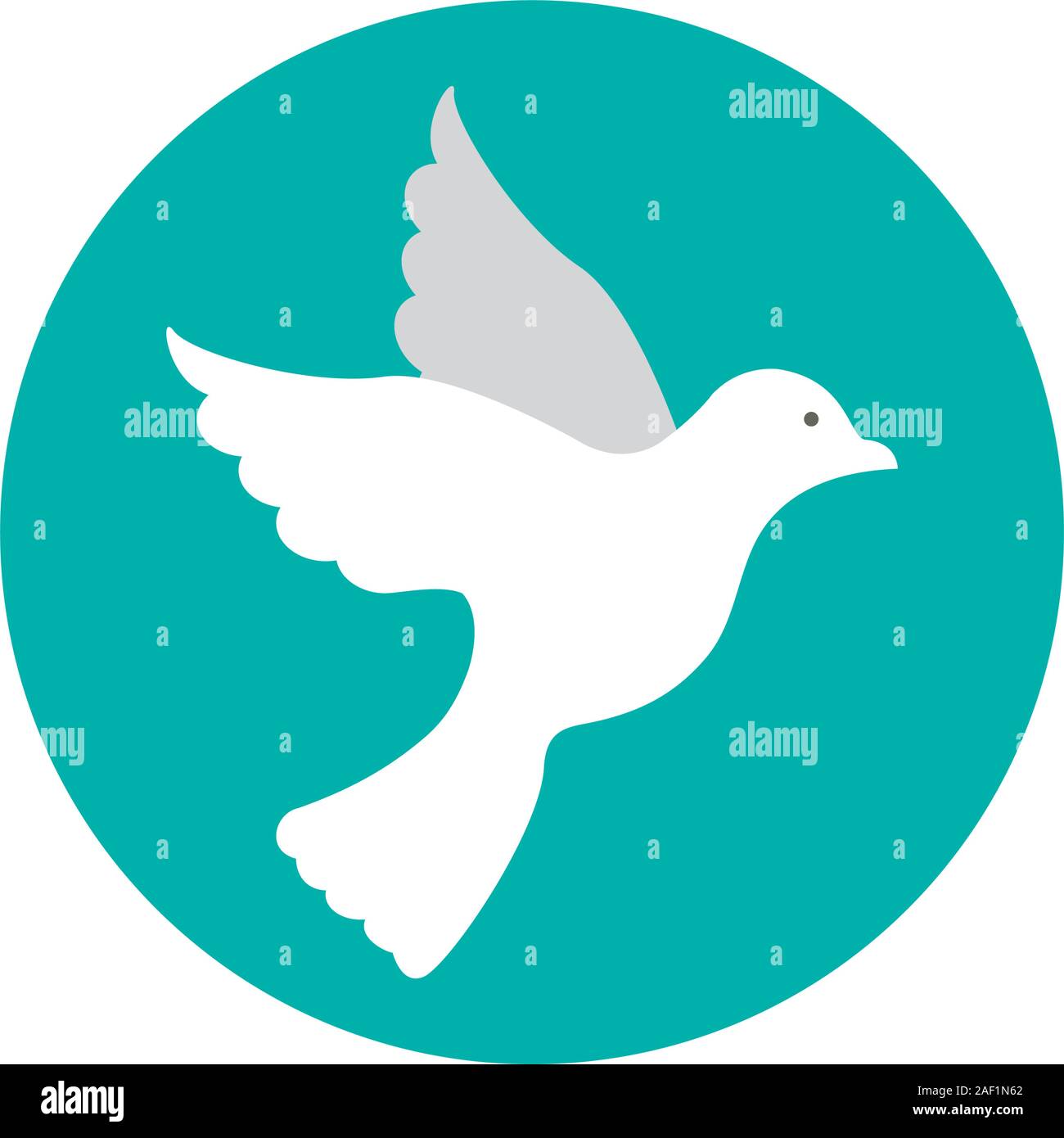 cute dove bird flying icon Stock Vector Image & Art - Alamy