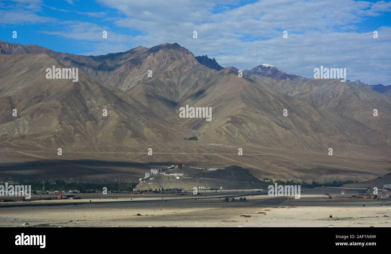 Mountain scenery of Ladakh, India. Ladakh has the culture and history ...