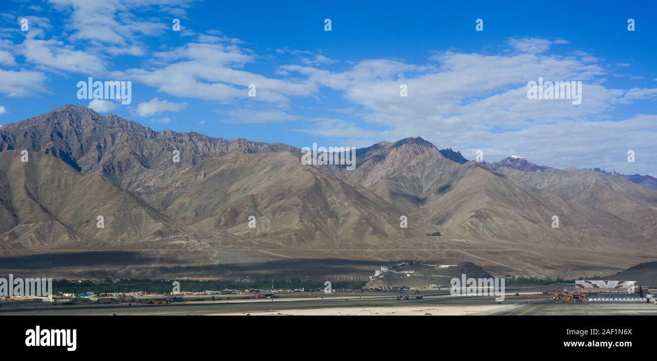 Mountain scenery of Ladakh, India. Ladakh has the culture and history ...