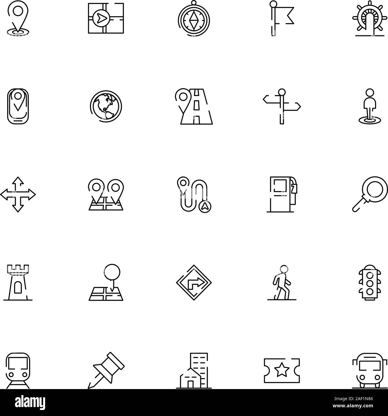 Illustrated maps Stock Vector Images - Alamy