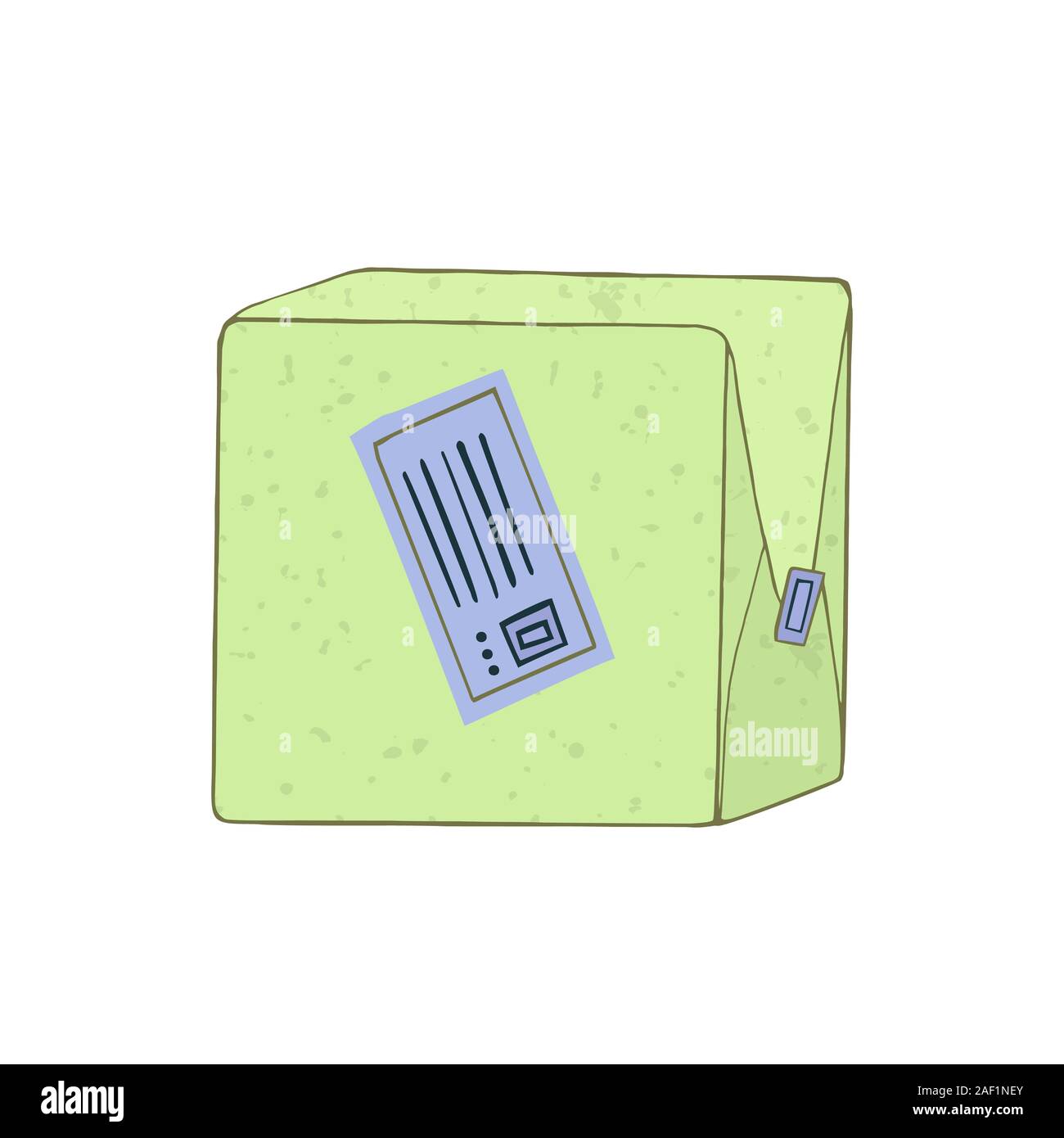 Closed box vector drawing hi-res stock photography and images - Alamy