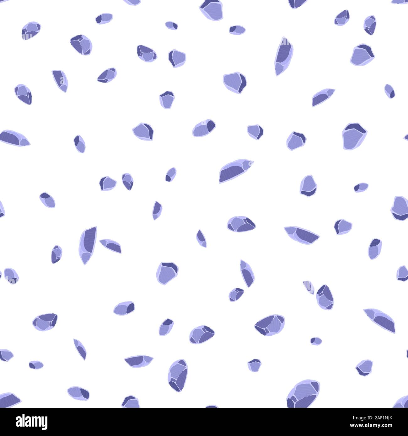 Blue jewel stone. Seamless pattern background. Vector illustration ...