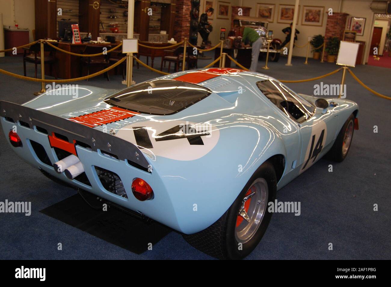 Ford GT40 Gulf racing car Las Vegas California USA Mirage Cosworth ...