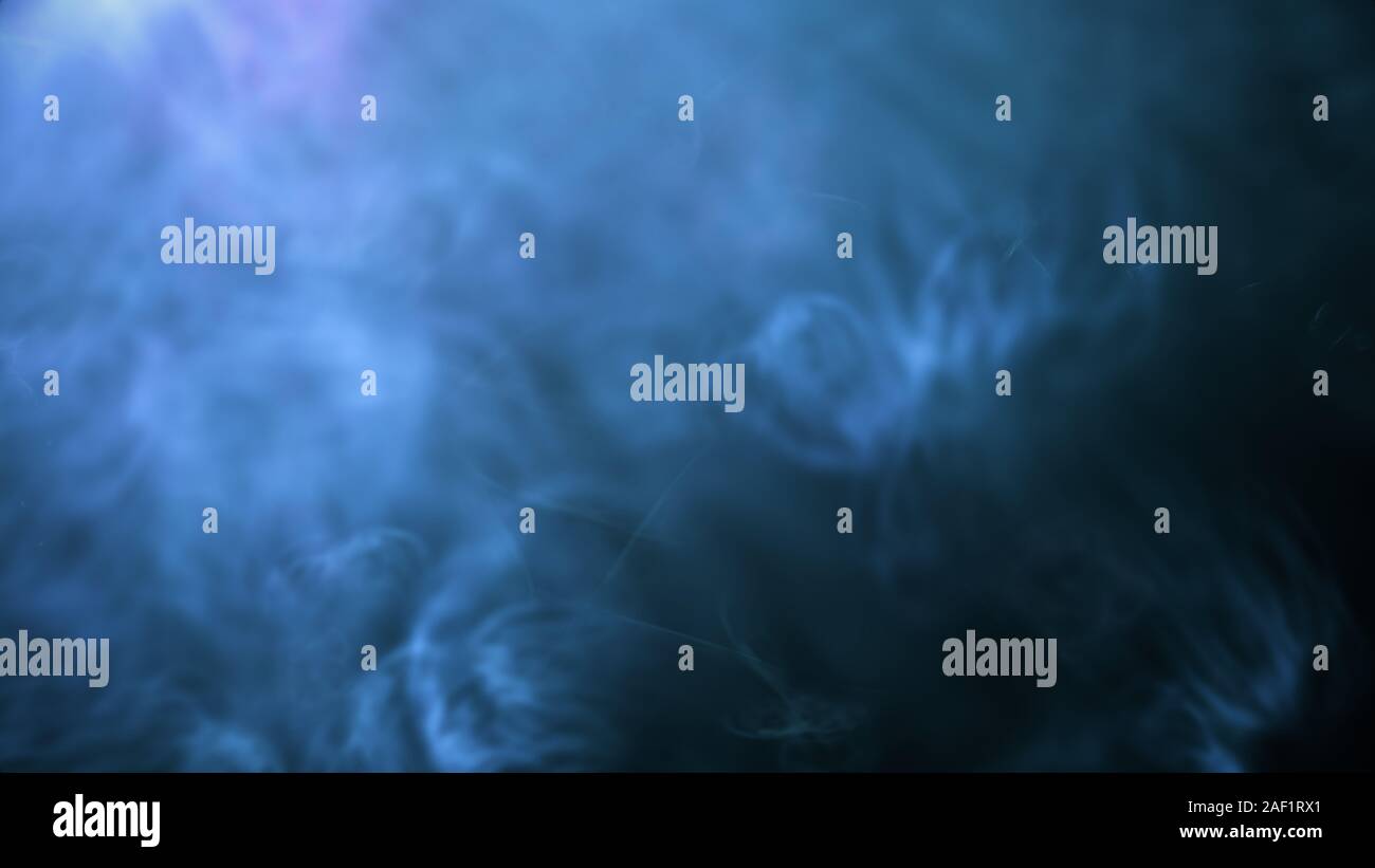 Blue smoke mist swirling hi-res stock photography and images - Alamy