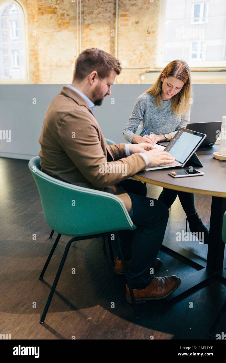 People at meeting Stock Photo - Alamy