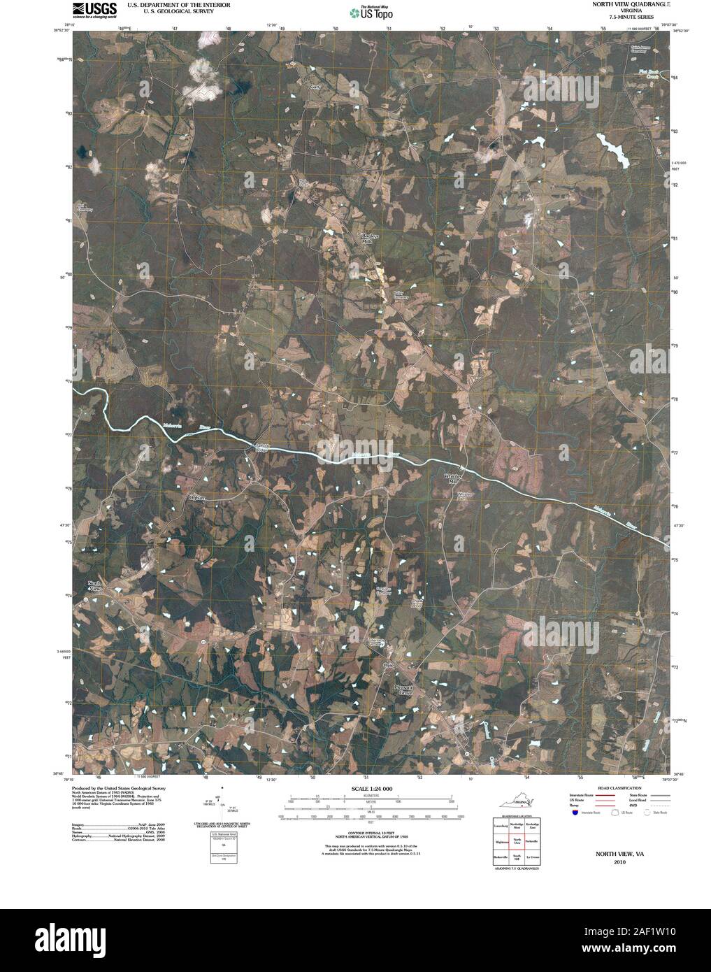 VA North View 20100924 TM Stock Photo - Alamy