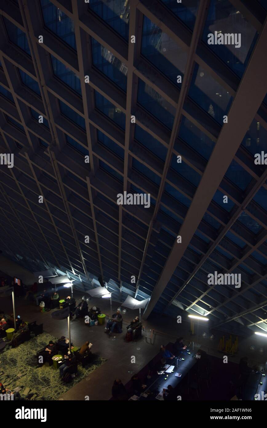 Interior of Seattle's Central Public Library by OMA / REX Architects ...