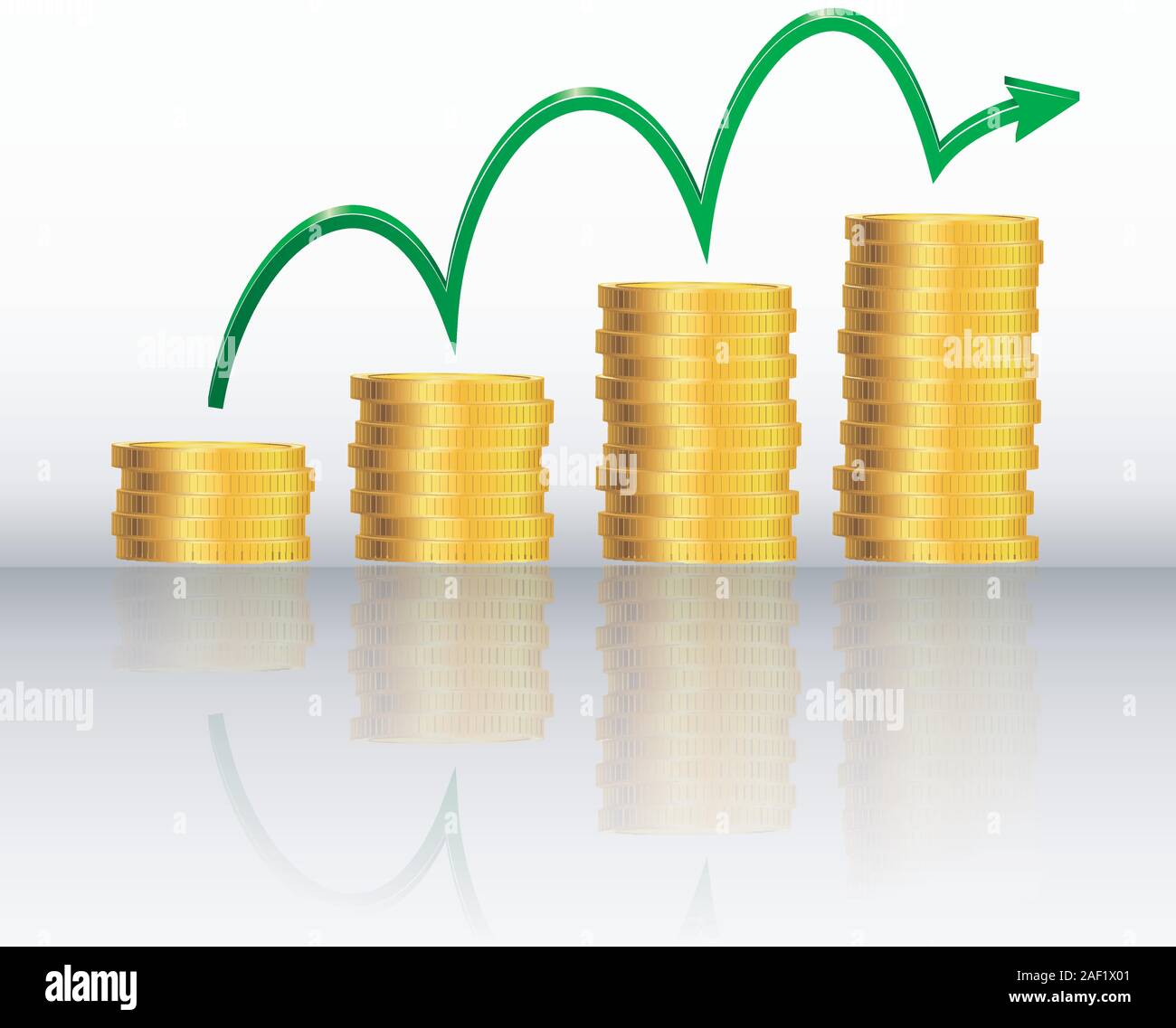 Financial success concept Stock Vector Image & Art - Alamy