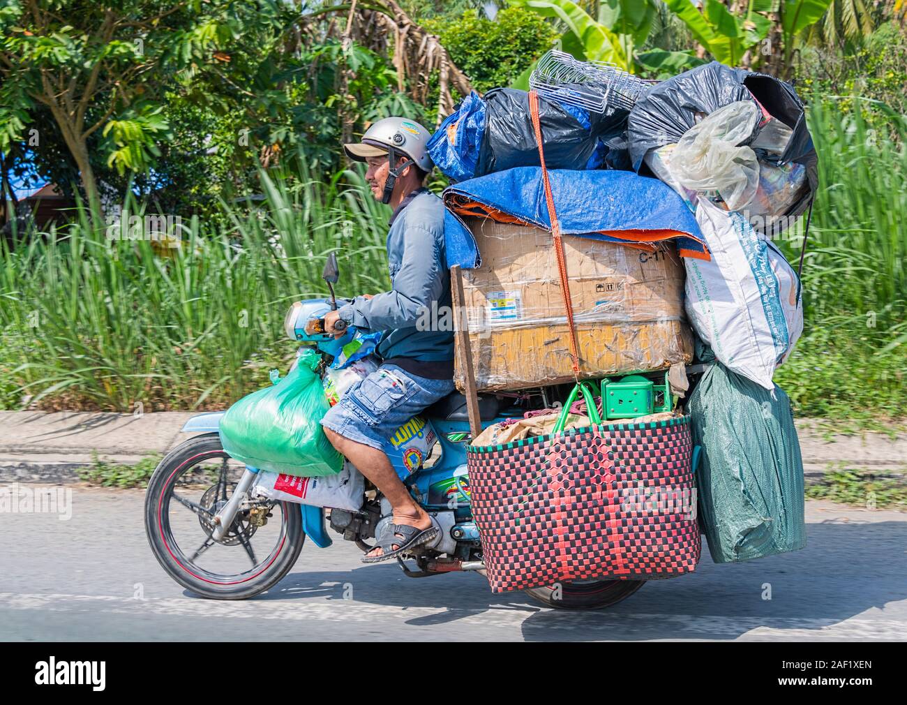 Motorcycle loaded hi-res stock photography and images - Alamy