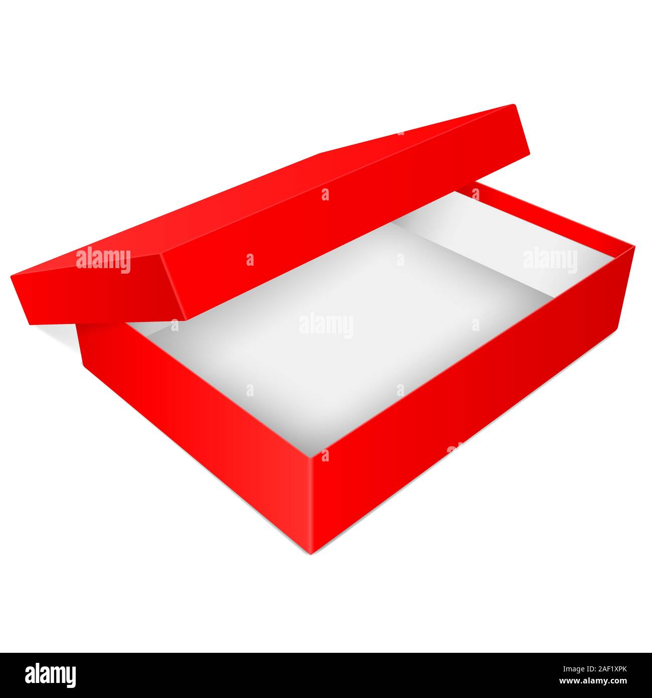Open box empty hi-res stock photography and images - Alamy