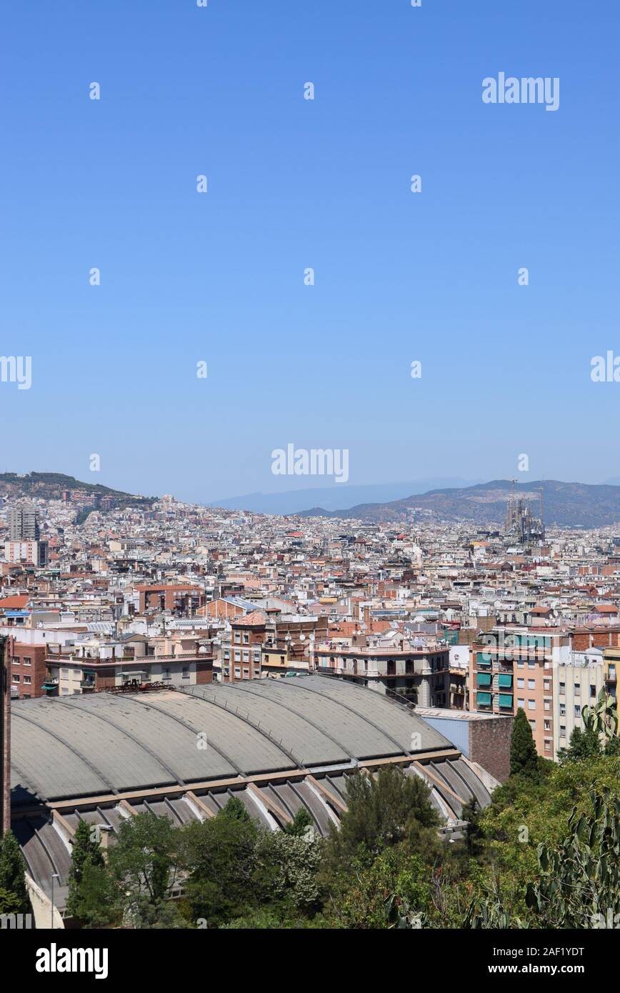 Viewpoint of montjuic barcelona hi-res stock photography and images - Alamy