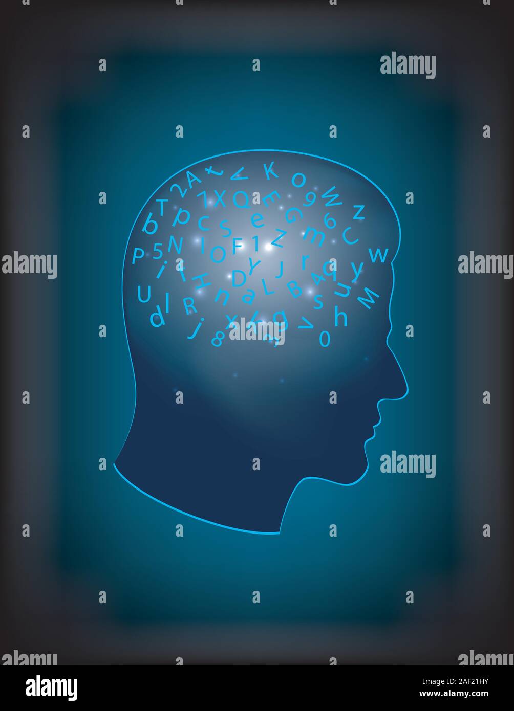 The concept of brain formula Stock Vector Image & Art - Alamy