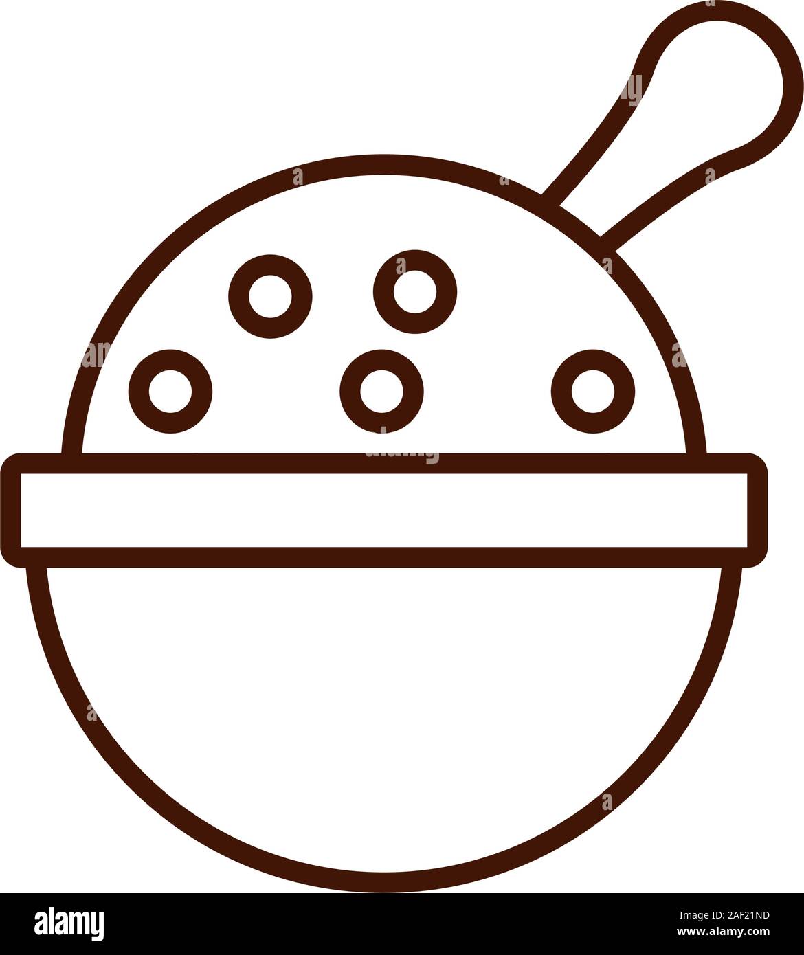 thanksgiving traditional food in bowl Stock Vector Image & Art - Alamy