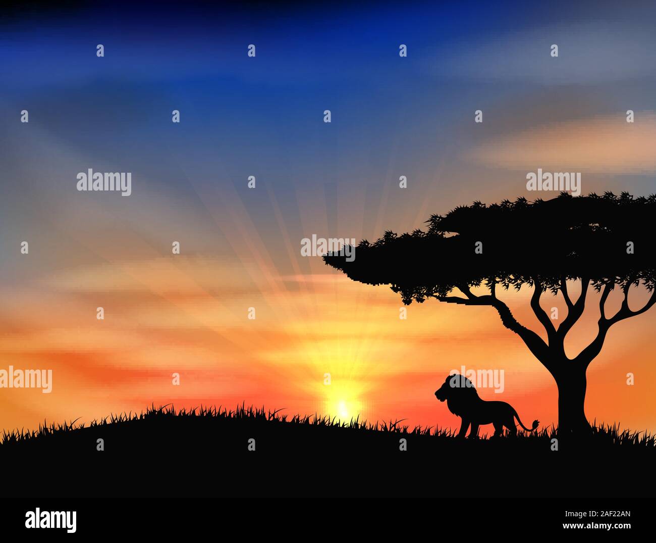Protected big cat Stock Vector Images - Alamy